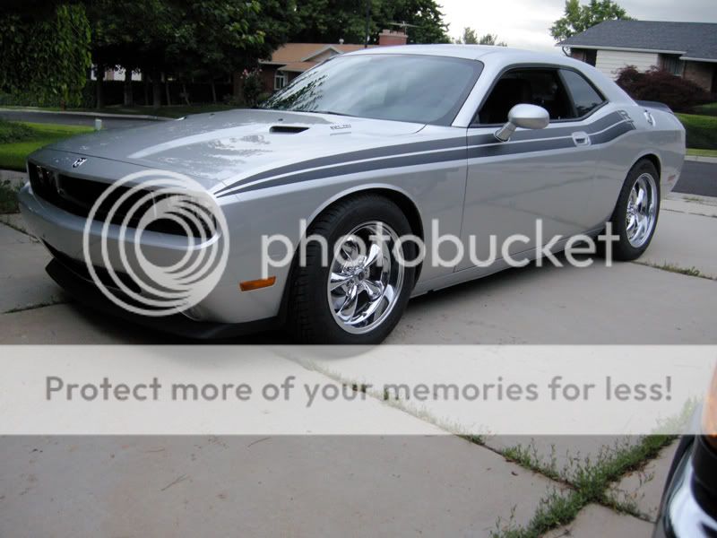 Got Stripes, New Spoiler, and Painted Rocker Panels | Dodge Challenger ...
