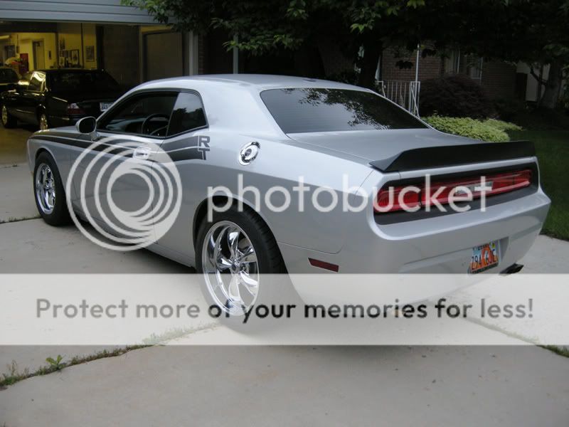Got Stripes, New Spoiler, and Painted Rocker Panels | Dodge Challenger ...