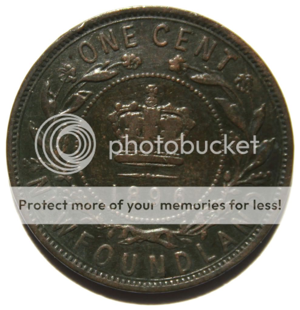 For Sale 1896 One Cent Newfoundland $8.50 Shipped - Coin Community Forum