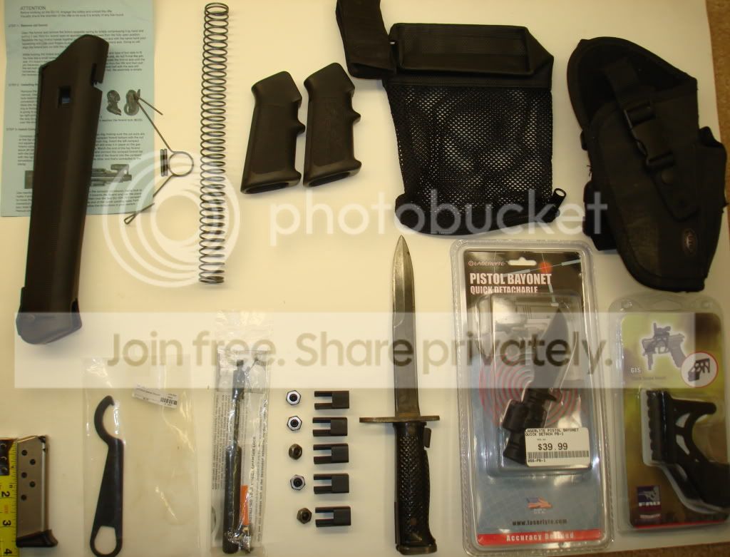 FS: Jumbo Panda AK Mag locks $19, Colt AR-15 Pistol Grips, OMEGA .45 ...